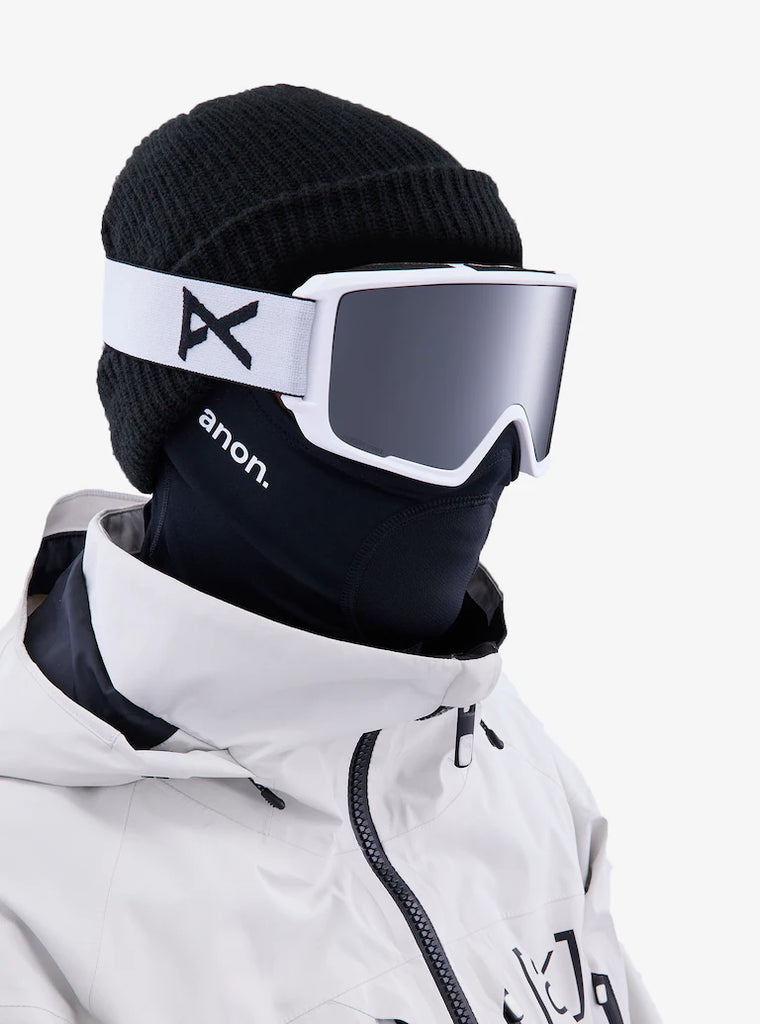 ANON M3 Goggles 2025 with Bonus Lens and MFI Face Mask - White – Snow ...