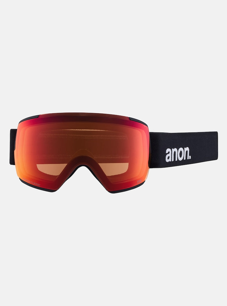 ANON M5 Goggles 2025 with Bonus Lens and MFI Face Mask - Black – Snow ...