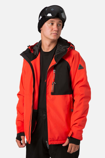 Surfanic Orion Mens Jacket - Flame Orange 2023 – Snow and Surf