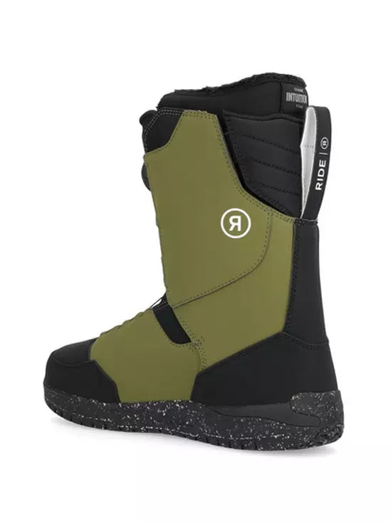 RIDE Lasso Snowboard Boot 2025 - Olive – Snow and Surf