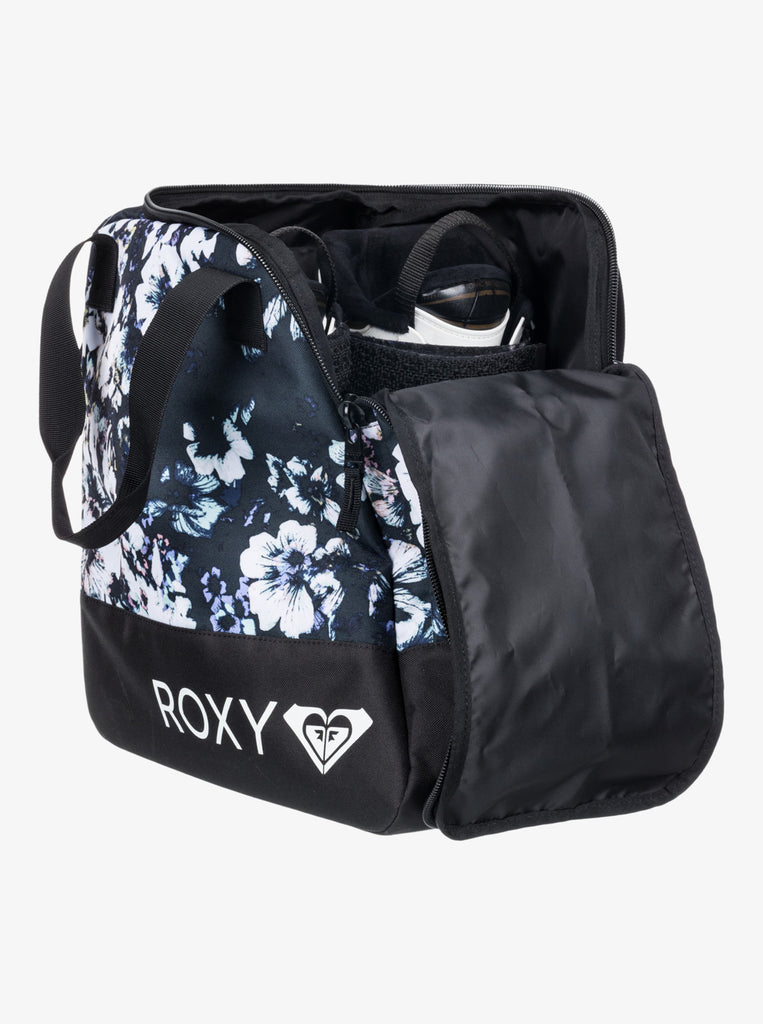 ROXY Northa 31L Snowboard/Ski Boot Bag 2023 - True Black Black Flowers – Snow and Surf